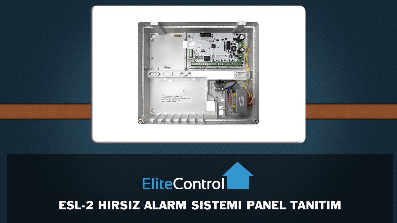 Elektromaks Elite Control Hırsız Alarm Sistemleri ESL-2 Panel Tanıtım ...