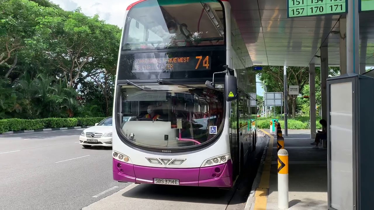 SBS Transit Volvo B9TL (Wright Eclipse Gemini 2) (Batch 3) SBS3714E on ...