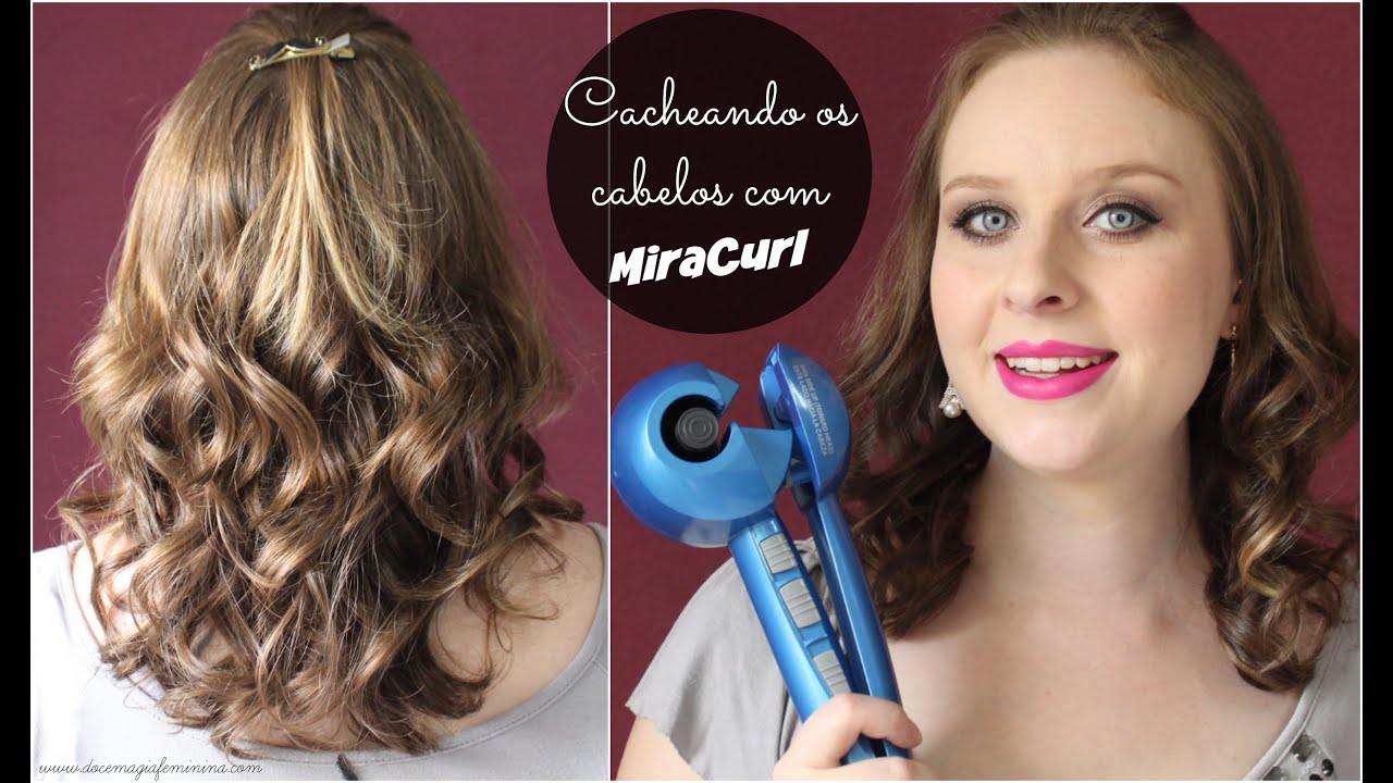 Como cachear cabelos curtos | Priscila Simões - YouTube