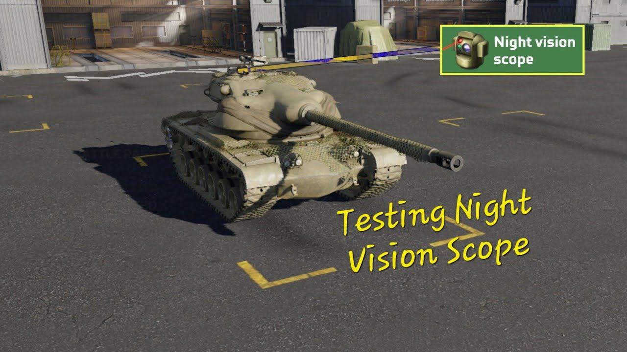 MWT :- Tank Battles | Night Vision Scope Test | MWT Gameplay ...