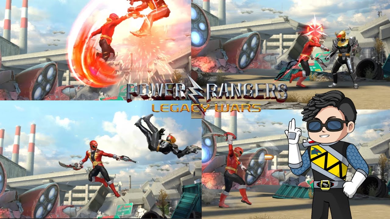 Troy Burrows Red Mega Force Strike & Breaker Move Revealed! | Power ...