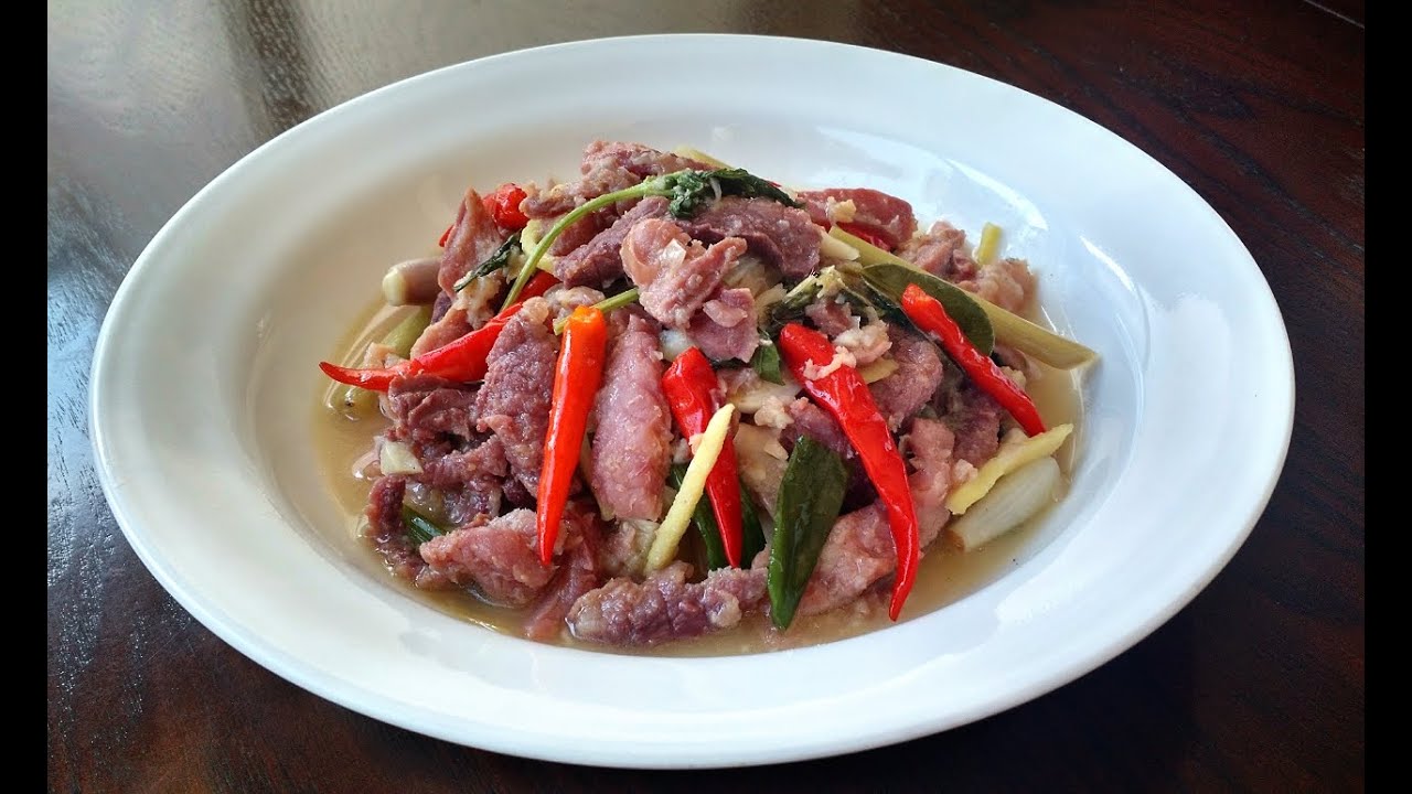 Spicy Pickled Fish (Lao Som Pah) - YouTube