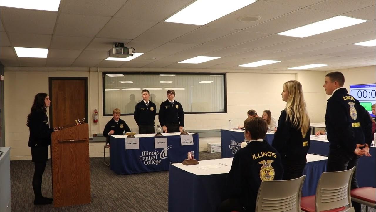 2024 Amboy FFA Conduct of Chapter Meetings Presentation - YouTube
