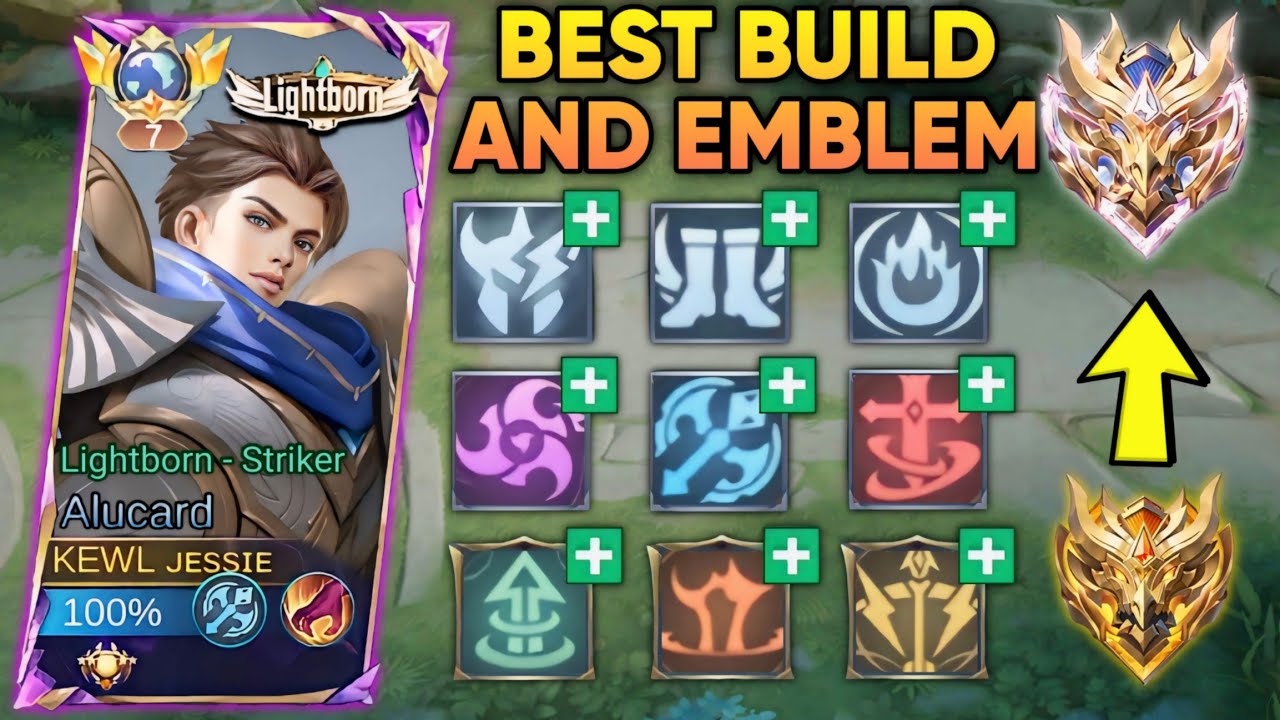 ALUCARD BEST BUILD AND EMBLEM 2024! (recommended build) - MLBB - YouTube