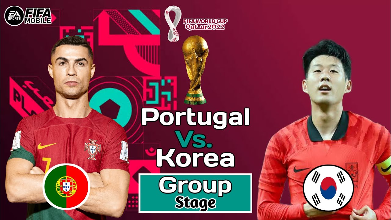 FIFA World Cup Qatar 2022 Group Stage Between Portugal Vs. South Korea ...