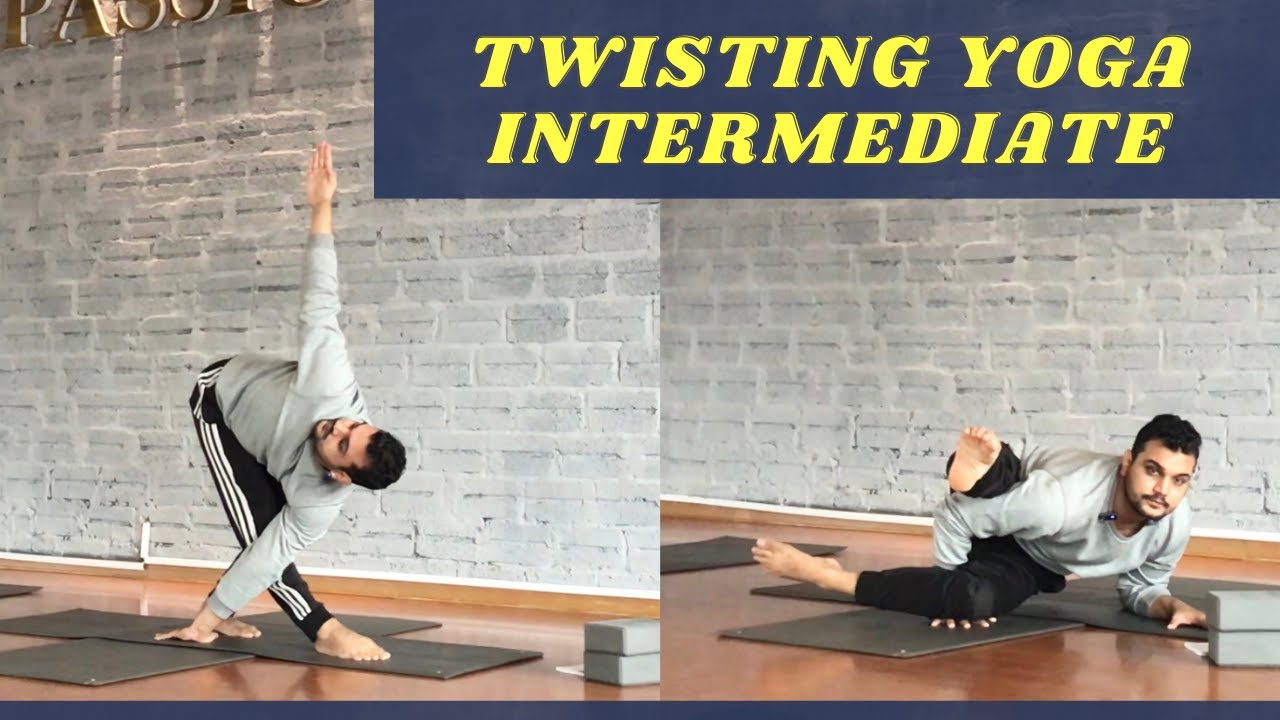 50-Minute Full Body Twisting Yoga Intermediate Class On January 1st ...