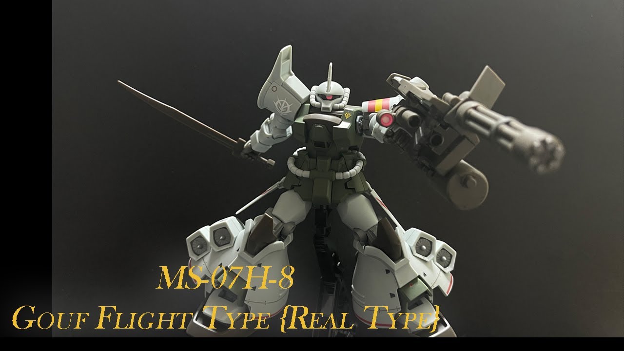 Ms 07h 8 Gouf Flight Type Real Type Youtube
