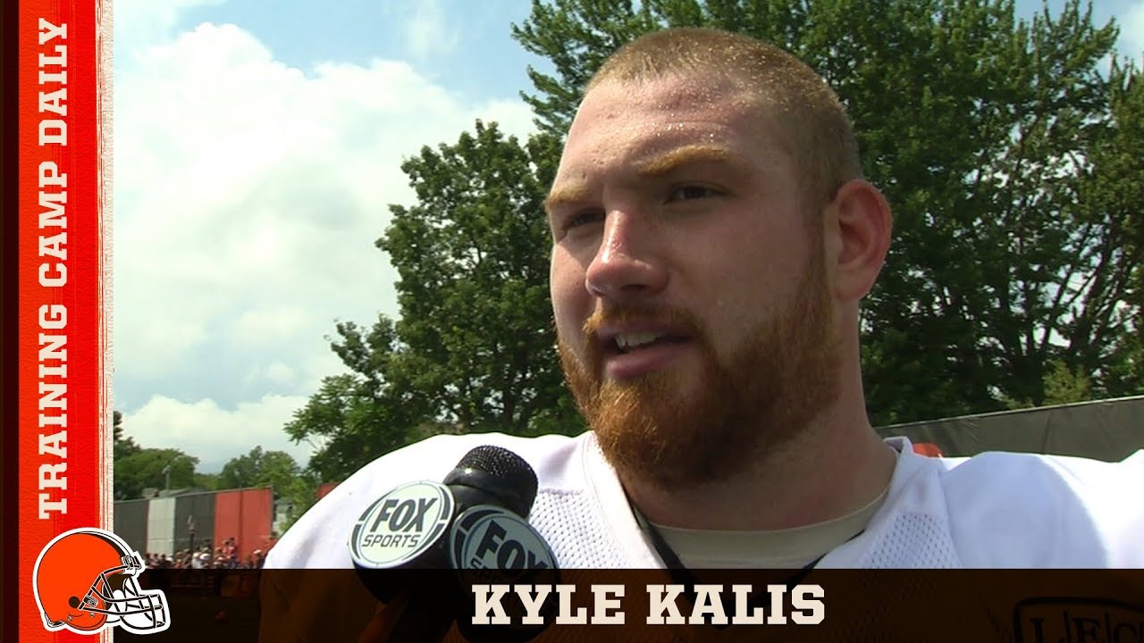 Training Camp Daily: Kyle Kalis | Cleveland Browns - YouTube