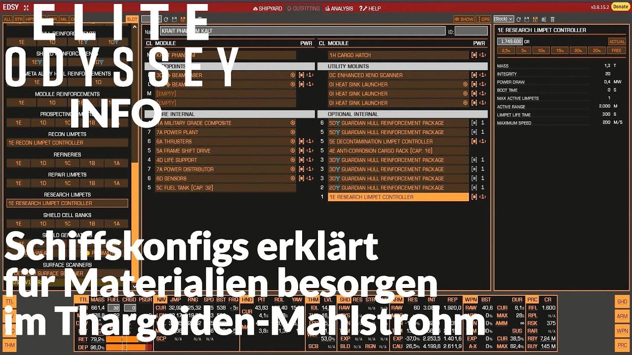 ELITE INFO 09 | Schiffskonfigurationen für den Mahlstrom - YouTube