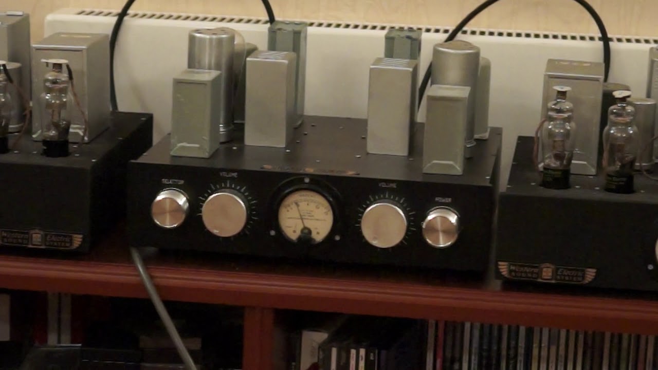 Western Electric: 106A Tube Preamplifier | 131A Tube Amplifier. Three ...