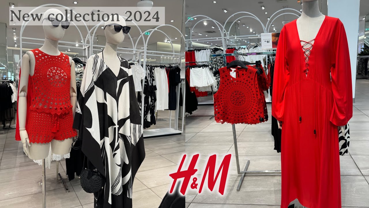 💞H&M WOMEN’S NEW💕SUMMER COLLECTION MAY 2024 / NEW IN H&M HAUL 2024💋🏝️ ...