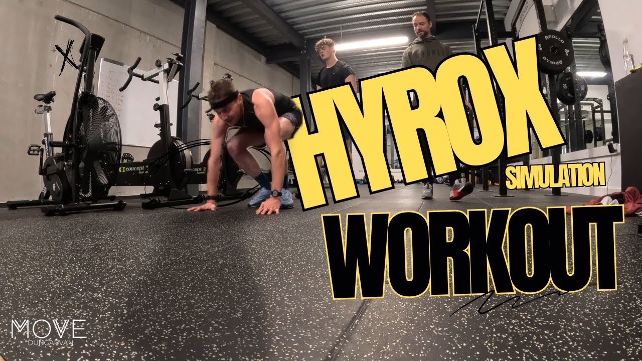 HYROX Simulation | Can you train for Endurance and be competitive at ...