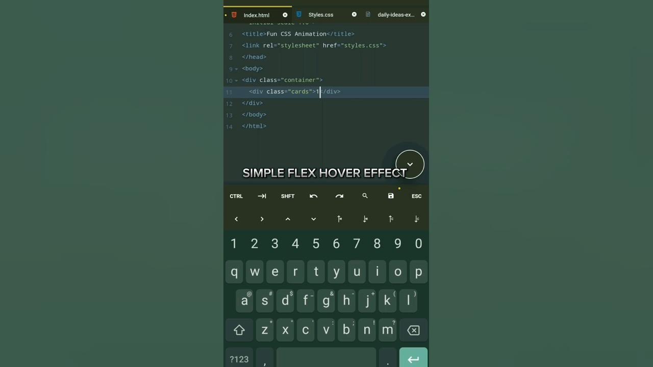 Flex Hover Effect Code Coding Css3 Html5 Htmlcss Html Webseries Dev Neumorphism Web