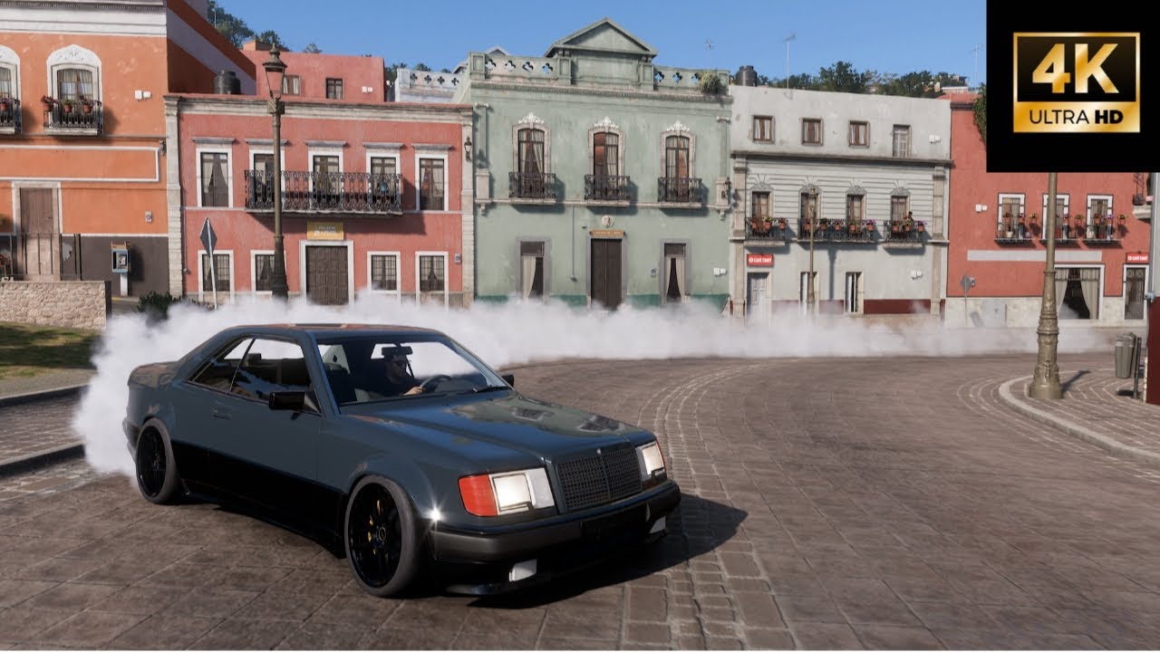 Drifting 720hp Mercedes-Benz AMG HAMMER COUPE W124 | Forza Horizon 5 ...