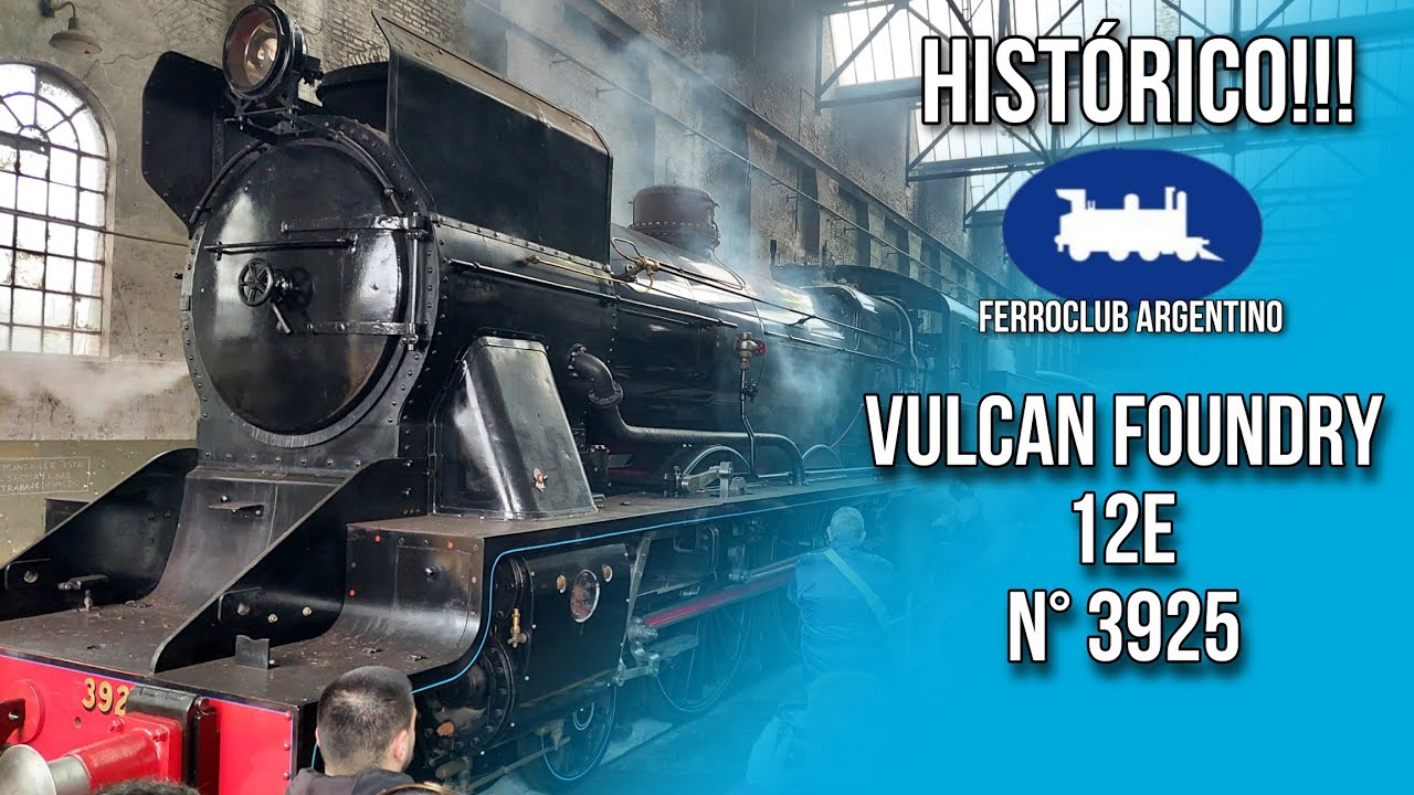 Vulcan Foundry Clase 12E - FC. del Sud - Ferroclub Escalada. - - YouTube