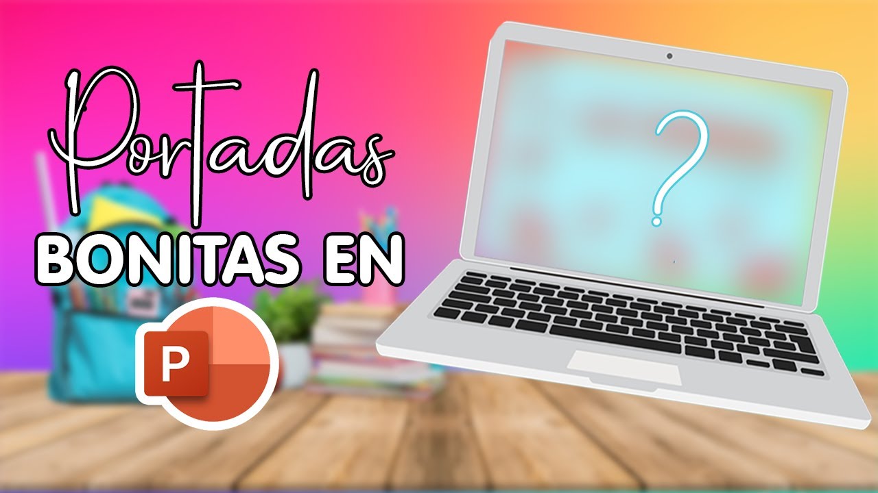 PORTADA SENCILLA Y FACIL / Presentaciones bonitas en powerPoint / 👩🏻‍🏫🍎 ...