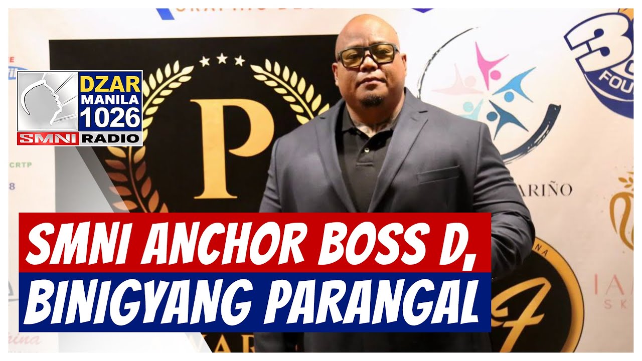 SMNI anchor na si Boss Dada TV, binigyang parangal sa Hollywood, USA ...