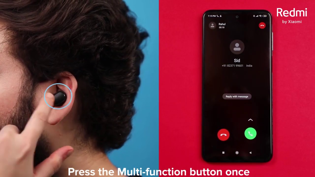 Redmi Earbuds S Amazing guide button guide - NoStringsAttached - YouTube