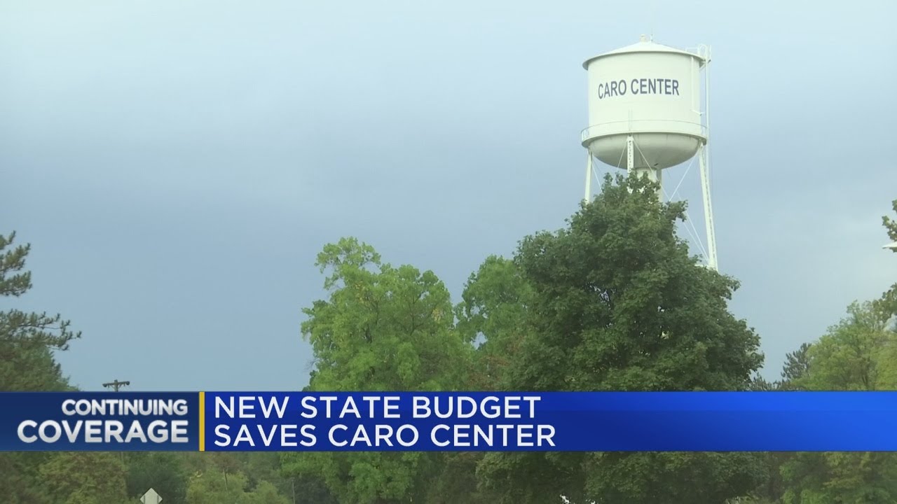 New state budget saves Caro Center - YouTube