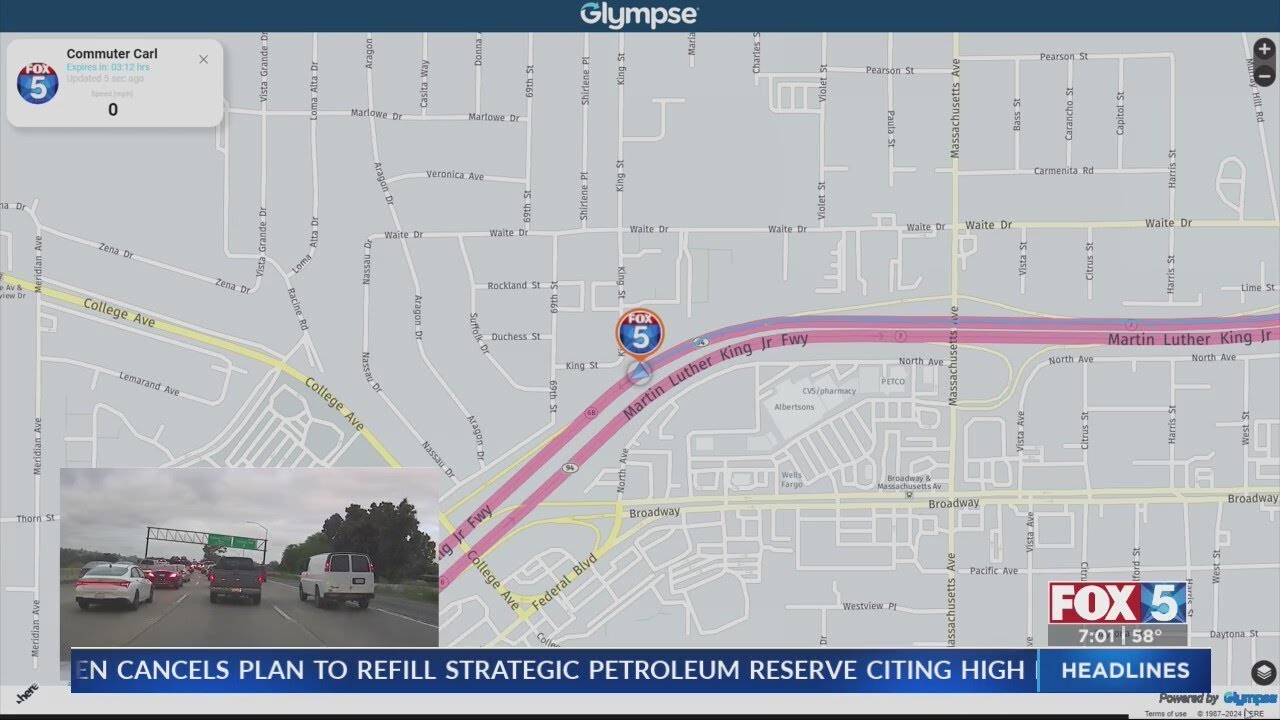 Fatal crash prompts closure of SR-94 westbound - YouTube