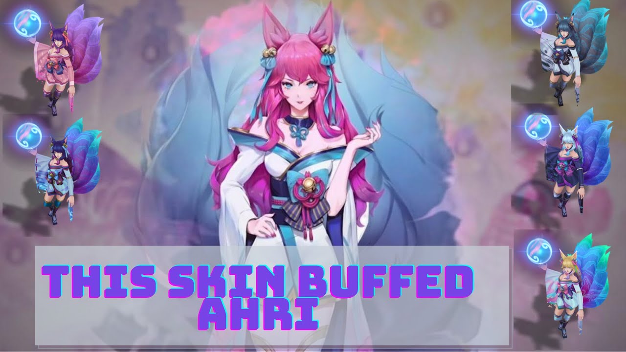 SPIRIT BLOSSOM AHRI : Skin and Chromas - YouTube