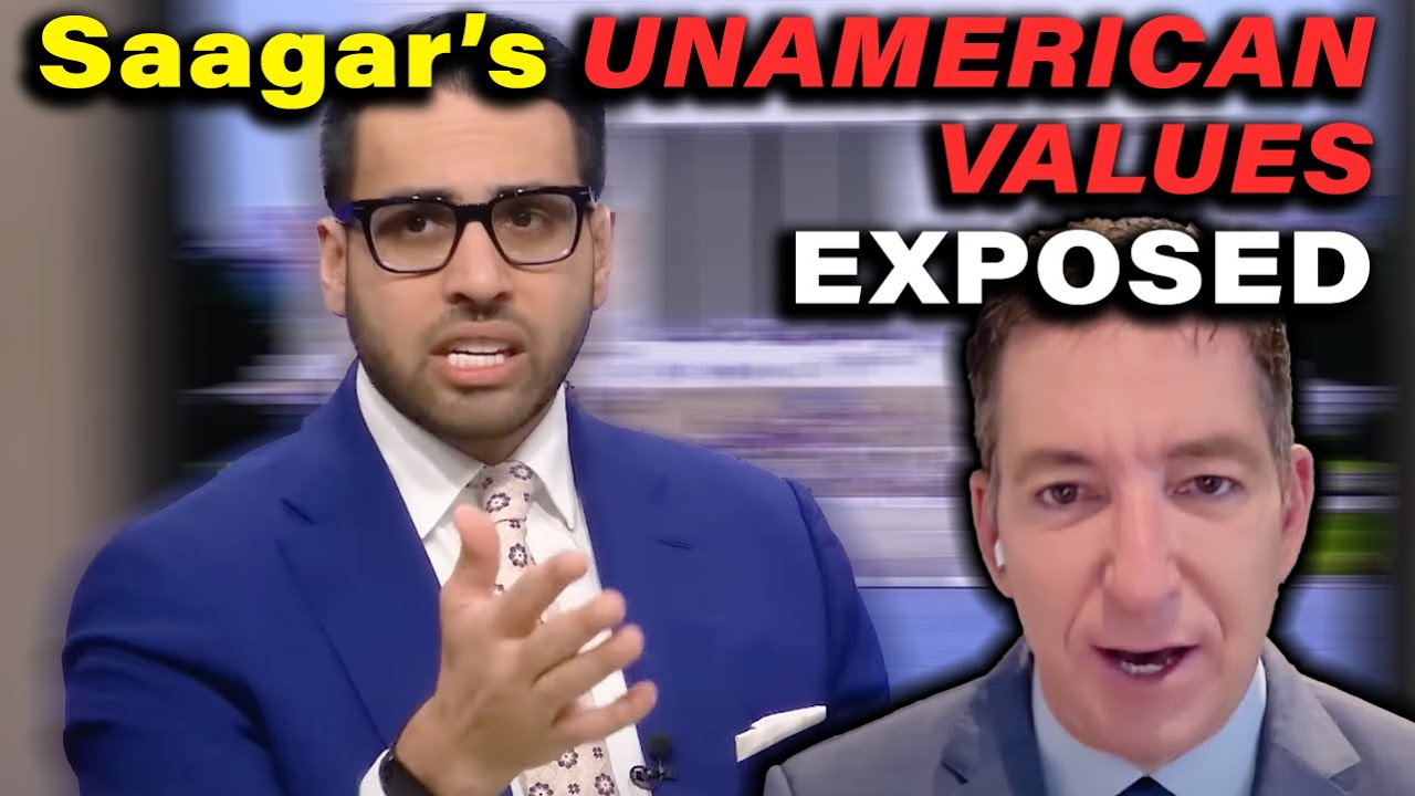 Saagar ADMITS DEFEAT After Glenn Greenwald CALLS OUT His UNAMERICAN ...