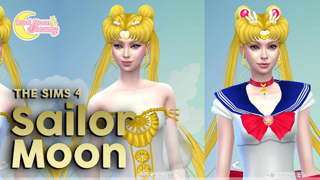 The Sims 4 - Sailor Moon Mod (Create A Sim) - YouTube