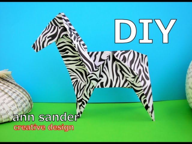 Origami Easy Zebra