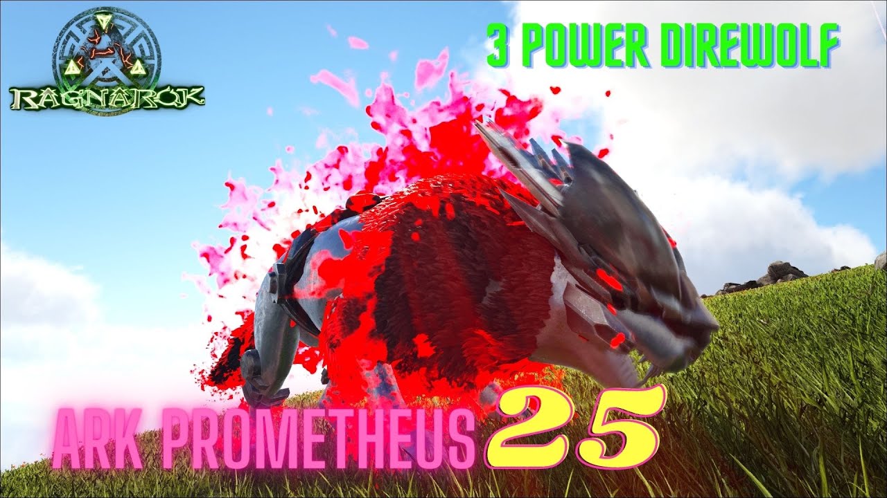 Ark Prometheus 2 EP.25 สร้างกองทัพหมาป่าโลกันต์ 3 Power Direwolf Ark ...