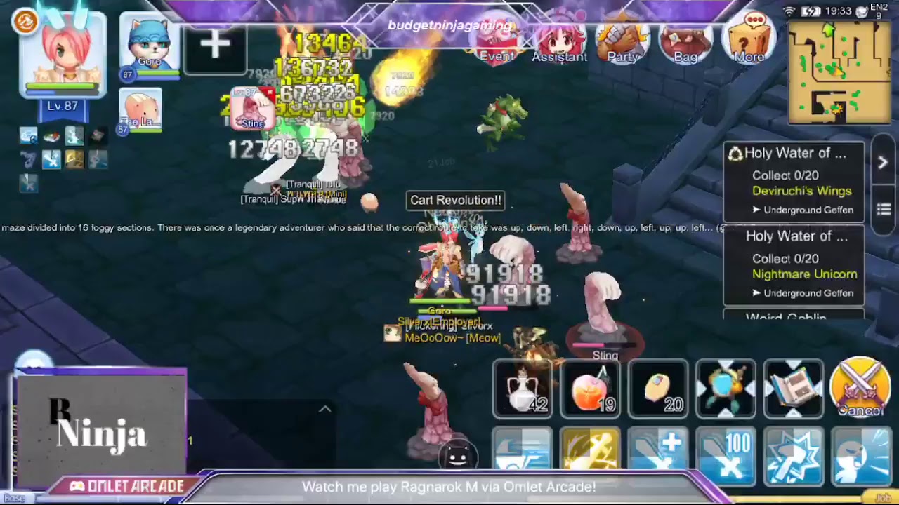 Ragnarok M How to farm fast ! With whitesmith - YouTube