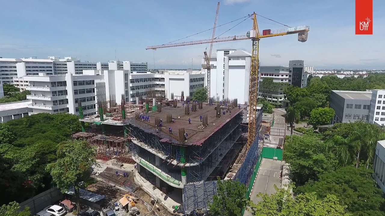 KMUTT Learning Exchange & Learning Garden August 2017 Construction ...