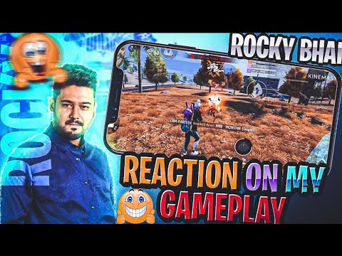 ROCKY AND RDX SHOCKING REACTION ON MY GAMEPLAY 🔥 FREE FIRE MAX TOURNAMENT HIGHLIGHTS BY PARTEEK ...