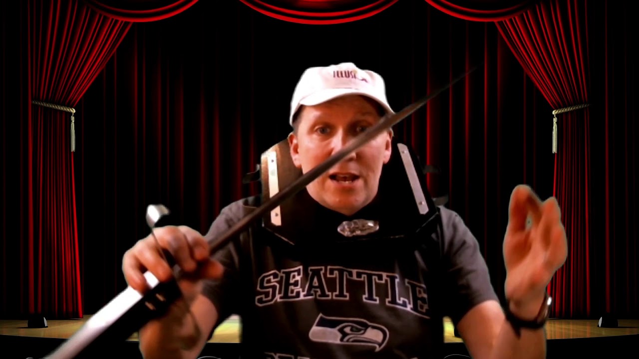 Sword through magician's neck! Day 13 of "one magic trick a day for one ...
