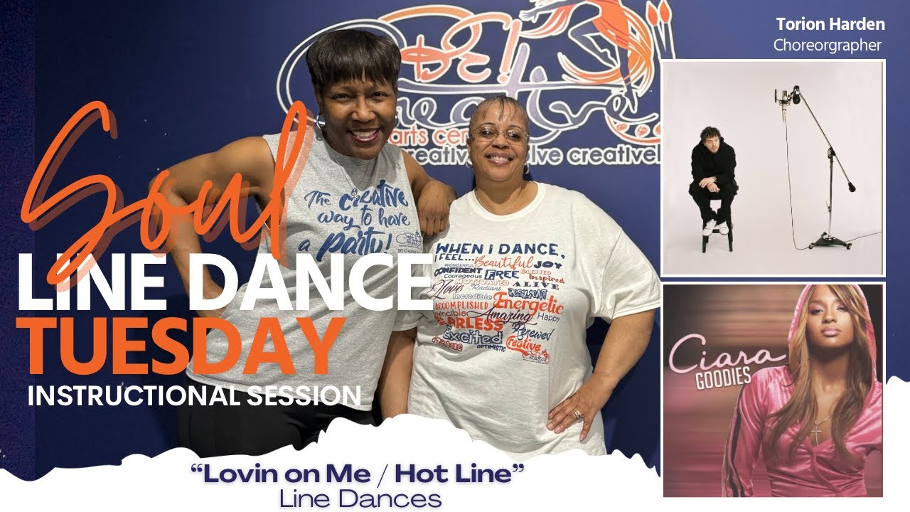 Soul Line Dance Tuesday LIVE! - Instructional Dance Session - YouTube