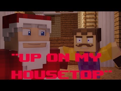 UP ON MY HOUSETOP -Hello Neighbor Song by Random Encounters - YouTube