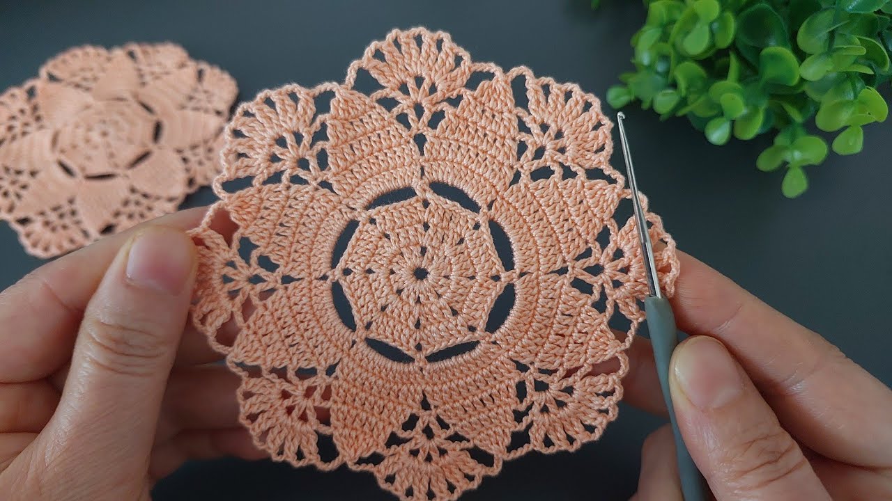 Elegant Crochet Lace Pattern 🌿 Easy Lace Stitch for Beginners (2025 ...