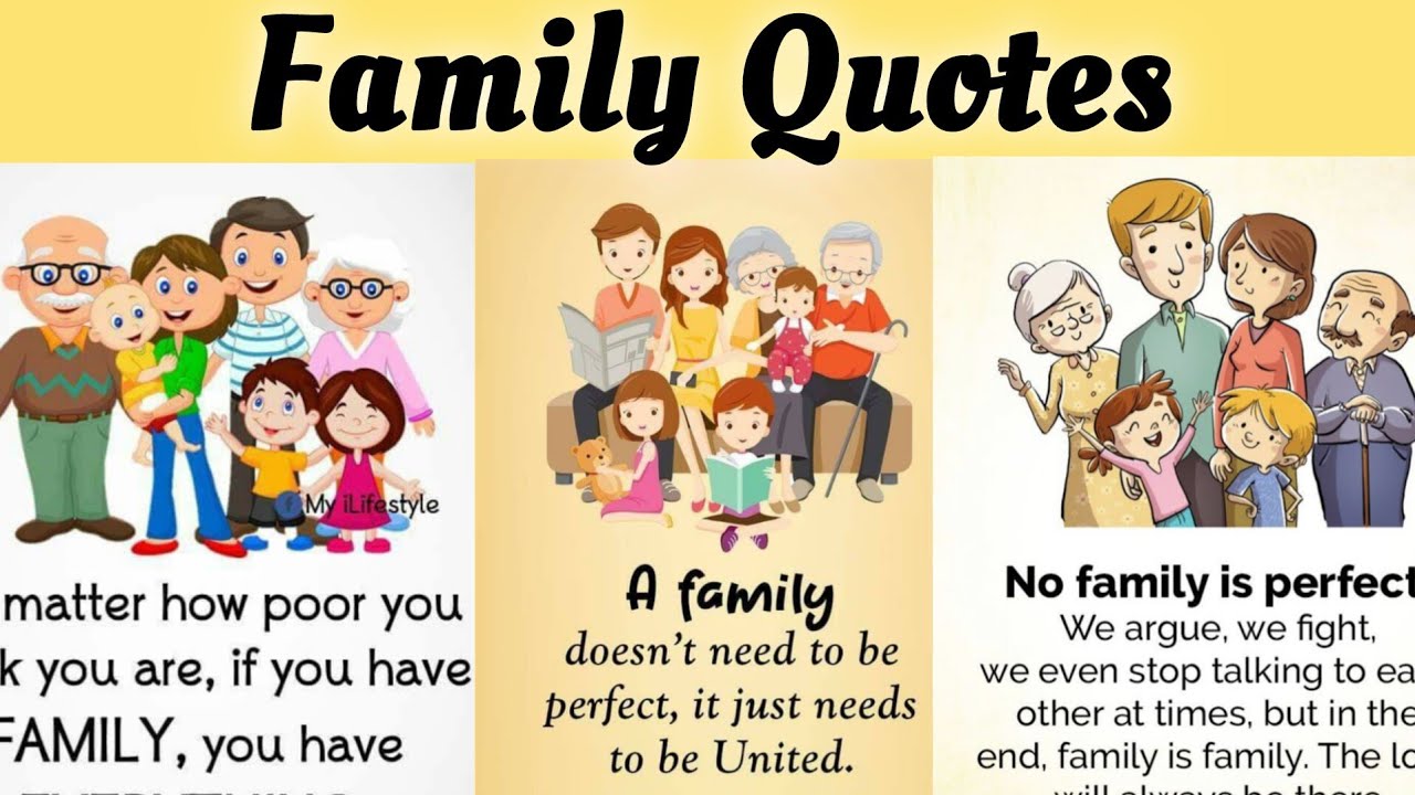 Inspiring Family Quotes And Sayings | Family Quotes In English | Family ...