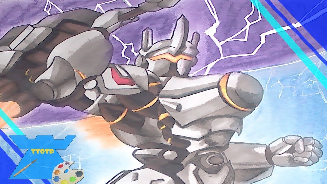 COMO DIBUJAR A REINHARDT| DRAW REINHARDT - YouTube
