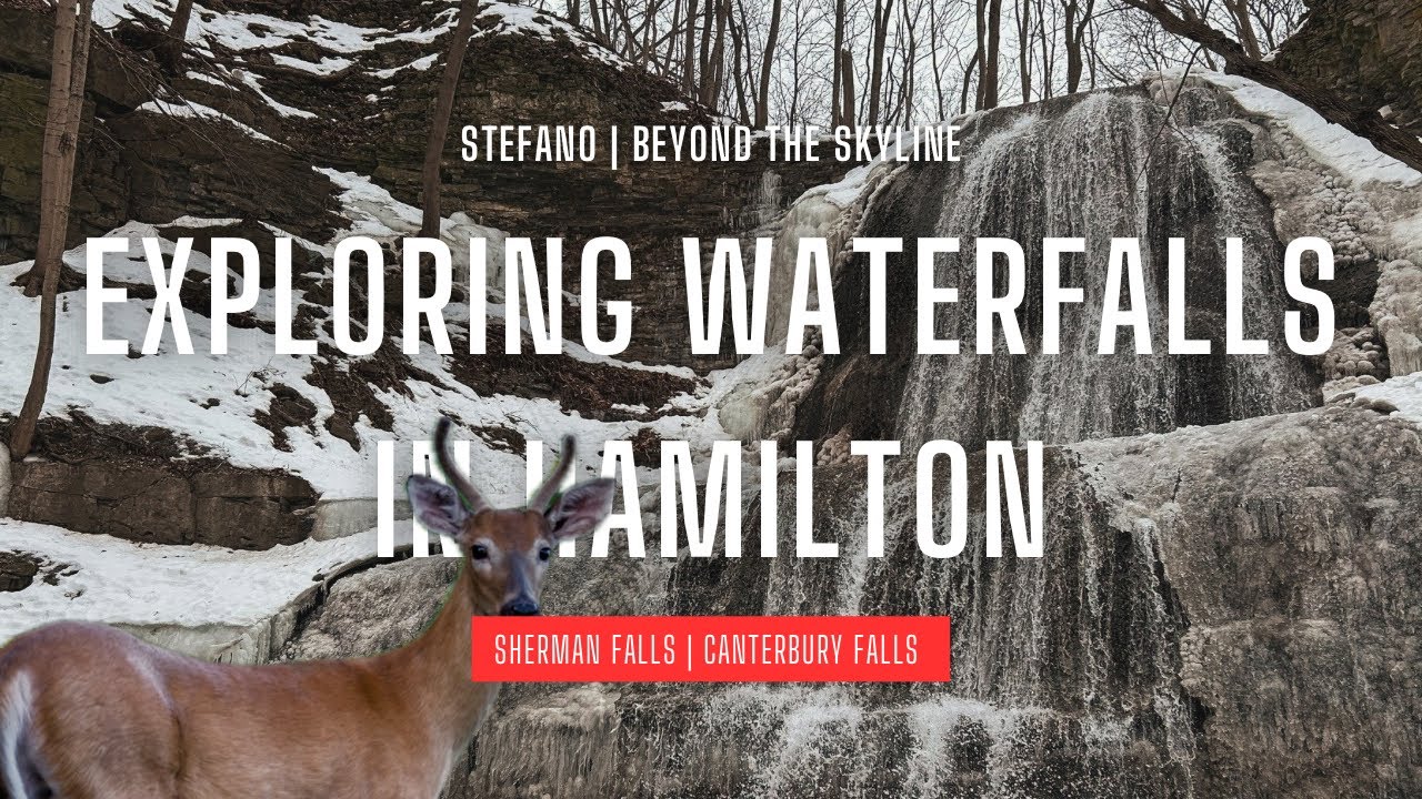 Exploring Waterfalls in Hamilton, ON - Winter Hike in Icy trails ...