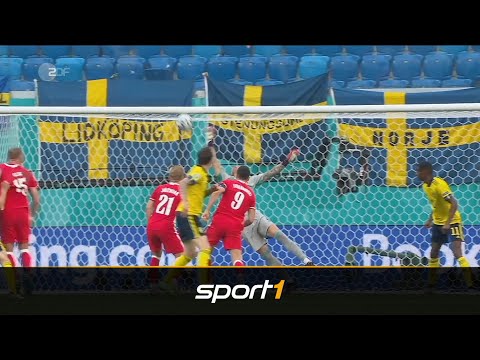 Doppeltes Alu-Pech! Lewandowskis Sekunden-Drama im Video | Schweden - Polen 3:2 | UEFA Euro 2020