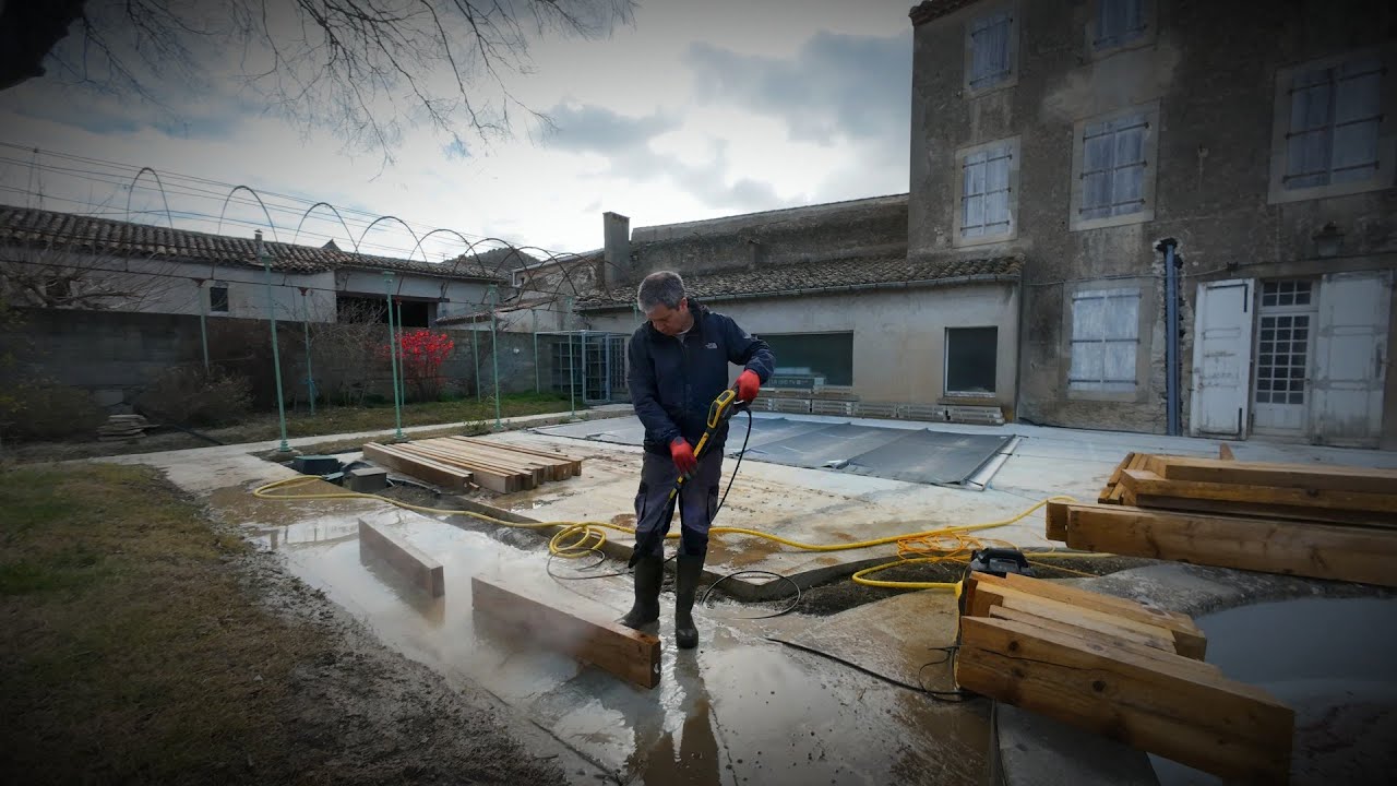 Cleaning My Neglected Wood After Two Years - What A Mish Mash Day ...
