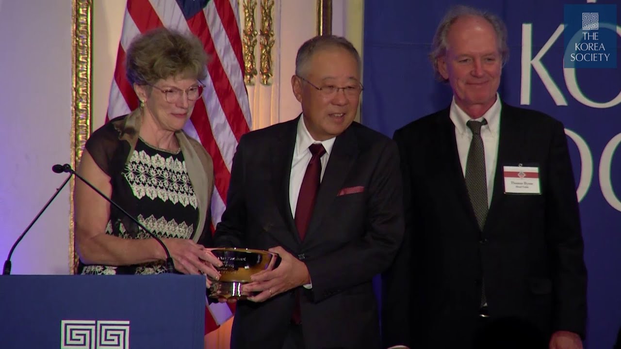 2022 Annual Dinner - Van Fleet Award Ceremony - Jin Roy Ryu (Poongsan ...