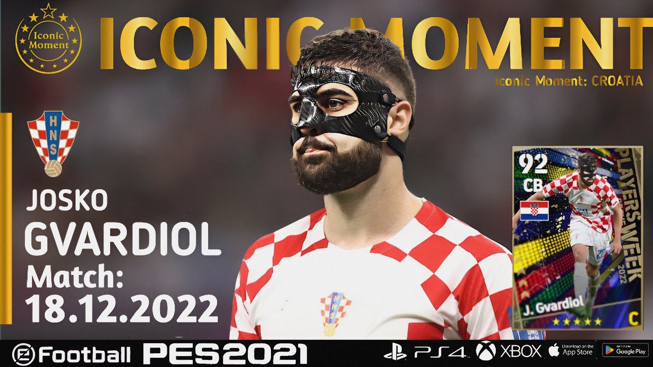 PES 2021 - FREE DOWNLOAD FACE Gvardiol [4K] - YouTube