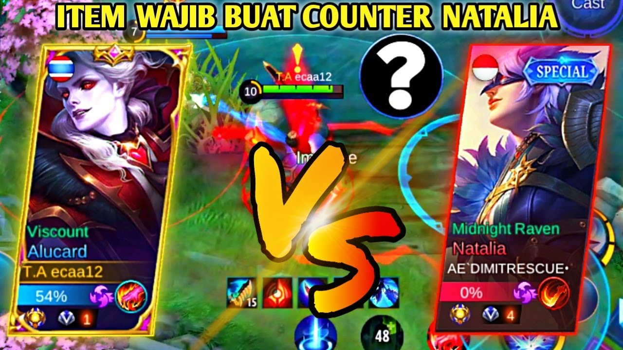 BEST ITEM TO COUNTER NATALIA || MLBB - YouTube
