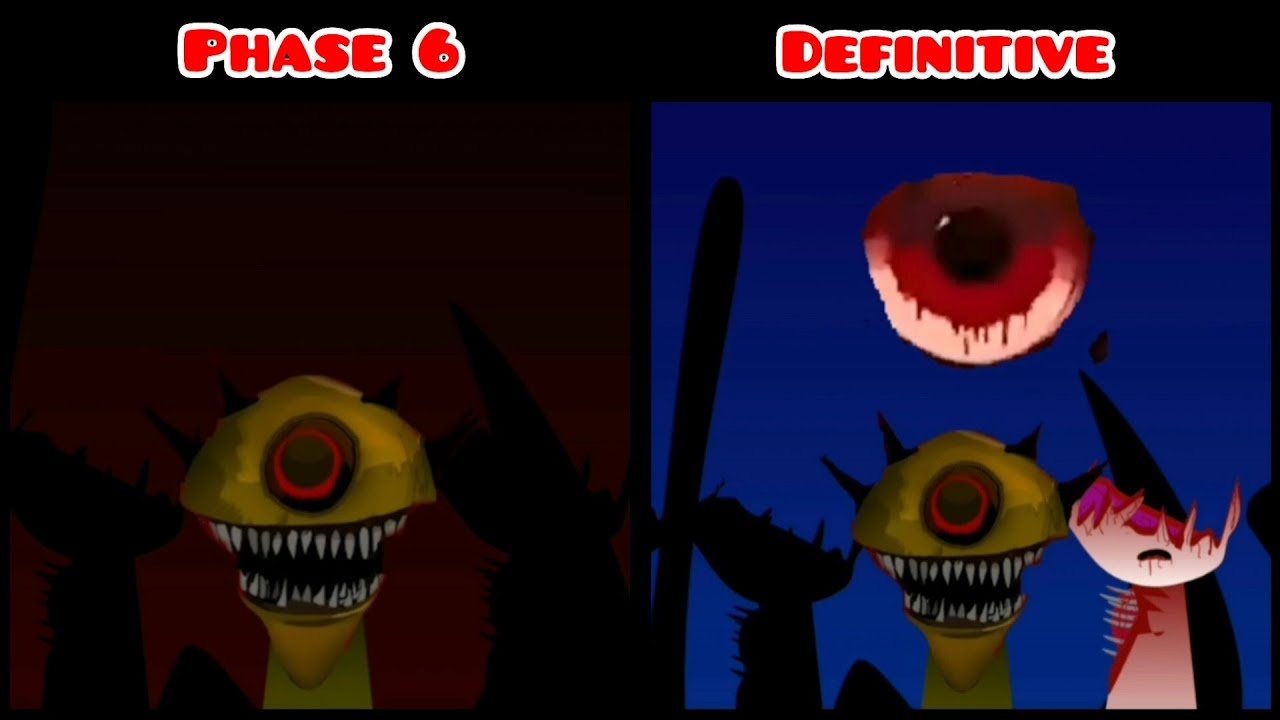 Incredibox - Sprunki Phase 6 VS Definitive Phase 6 Version - YouTube