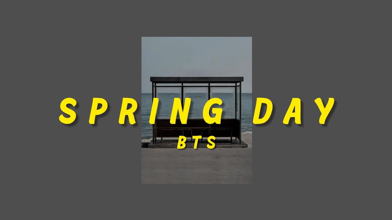 BTS (방탄소년단) - Spring Day [easy lyrisc] ※ - YouTube