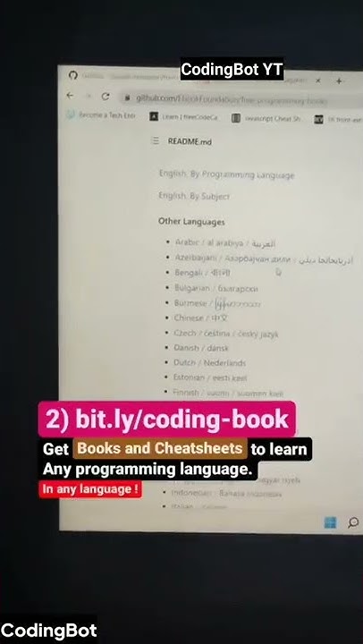 Top 3 Resources Every Coders Need - CodingBot #shorts - YouTube