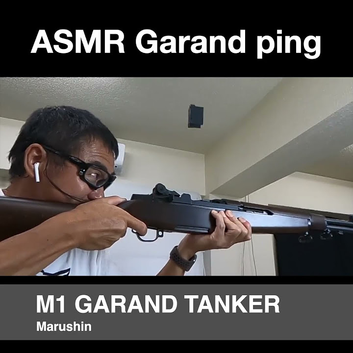 【ASMR】M1 Garand "Ping" Sound #ASMR #M1Garand #GarandPing #shorts #音フェチ #satisfying #gun | マック堺 ...