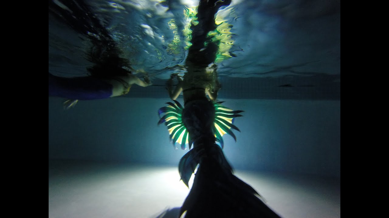 Eden Sirene's Lion Fish Tail Evolution: Finfolk Productions - YouTube
