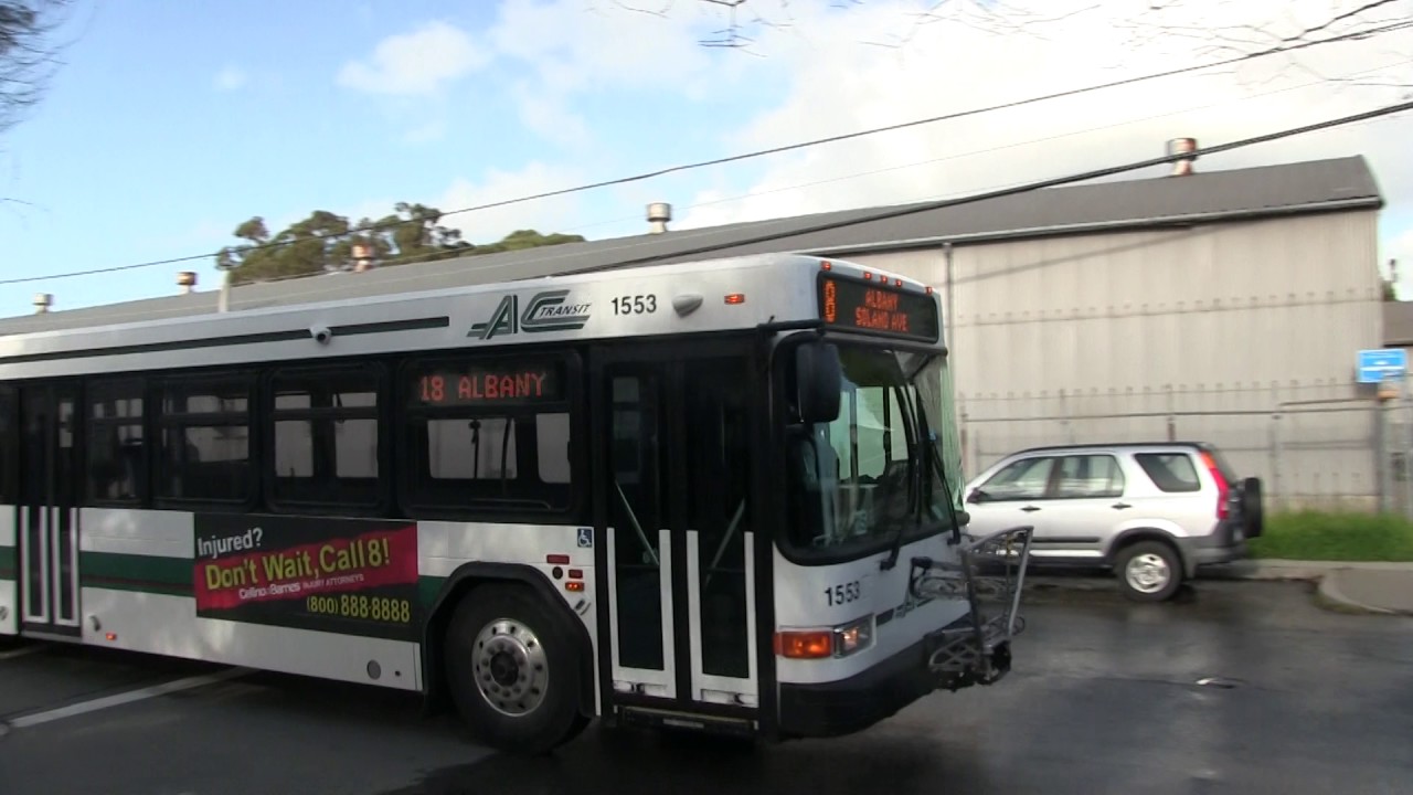 AC Transit - Gillig Advantage Route 18 #1553 - YouTube